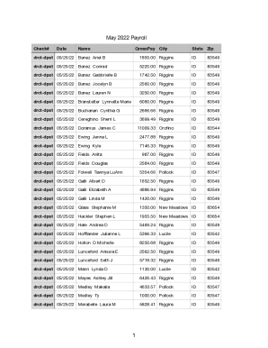 Fillable Online Payroll and Workday Approval Deadline Calendar - UW ISC ...