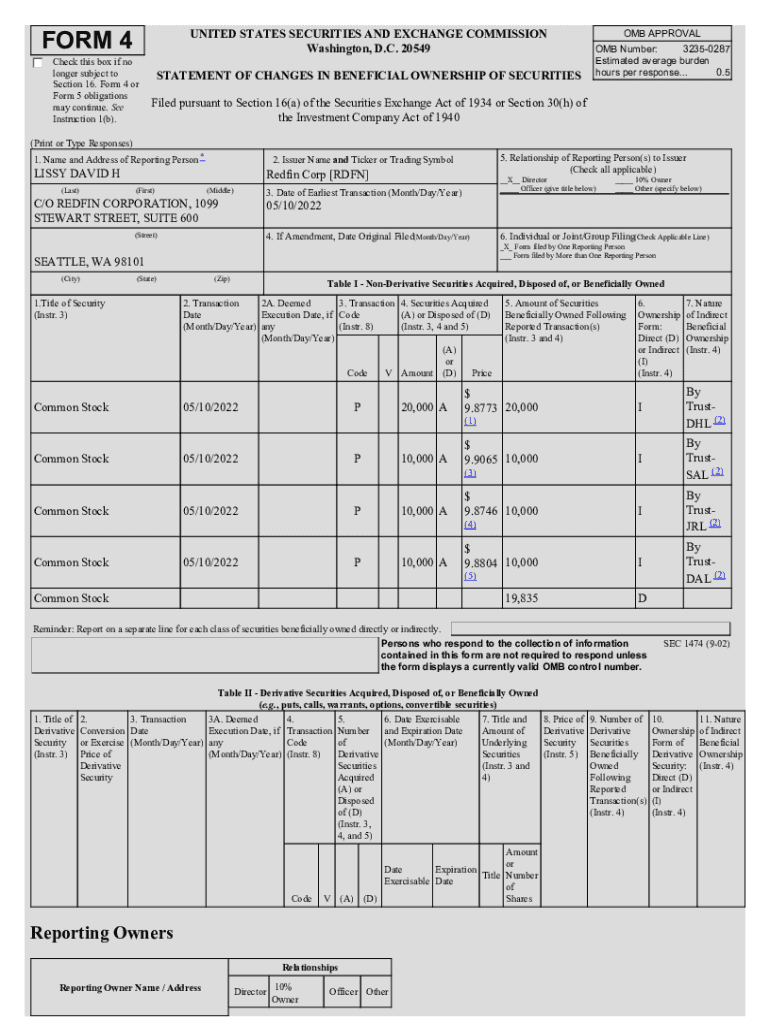 Fillable Online 17 CFR 240.16a-3 -- Reporting transactions and holdings ...