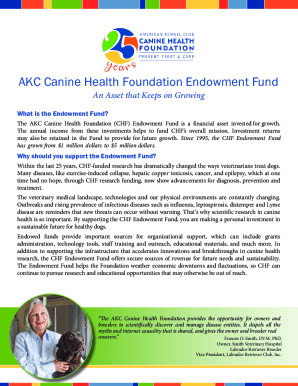 Fillable Online Rating for American Kennel Club Canine Health ...