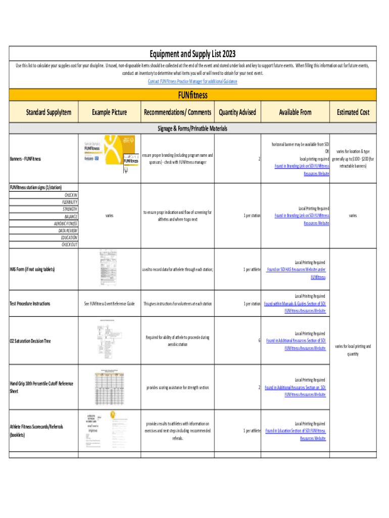 Fillable Online Media Specialolympics Supplies Expense In Accounting