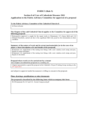 Fillable Online Form 3 Monuments 115 & 116 Fax Email Print - pdfFiller