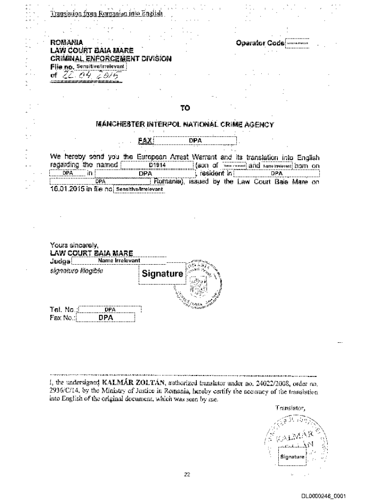 Fillable Online Some Key Differences Between the Romanian Criminal ... Fax Email Print - pdfFiller