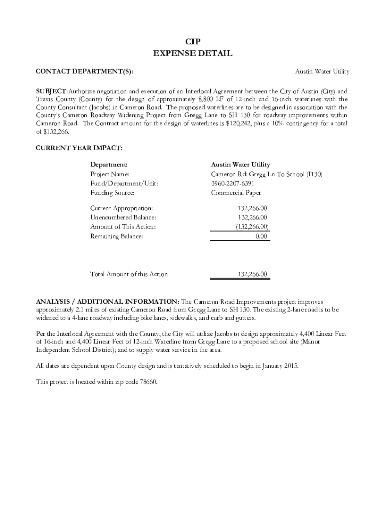 Fillable Online 1 INTERLOCAL AGREEMENT BETWEEN THE CITY OF ... Fax ...