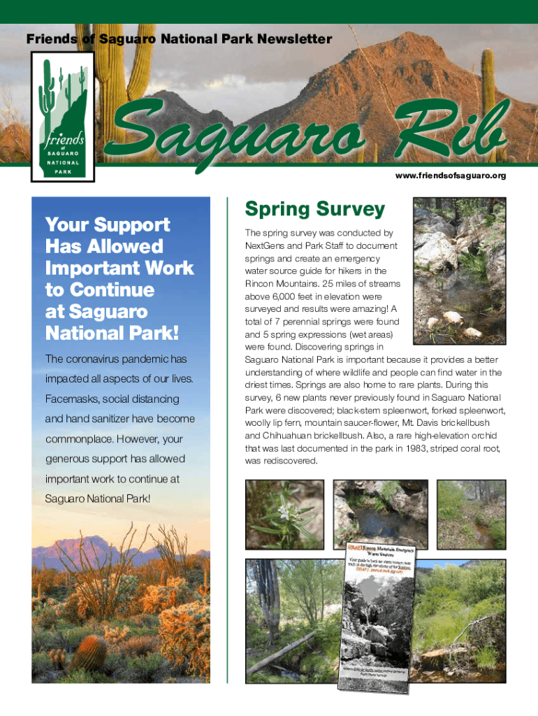 Fillable Online Saguaro Rib Fax Email Print - pdfFiller