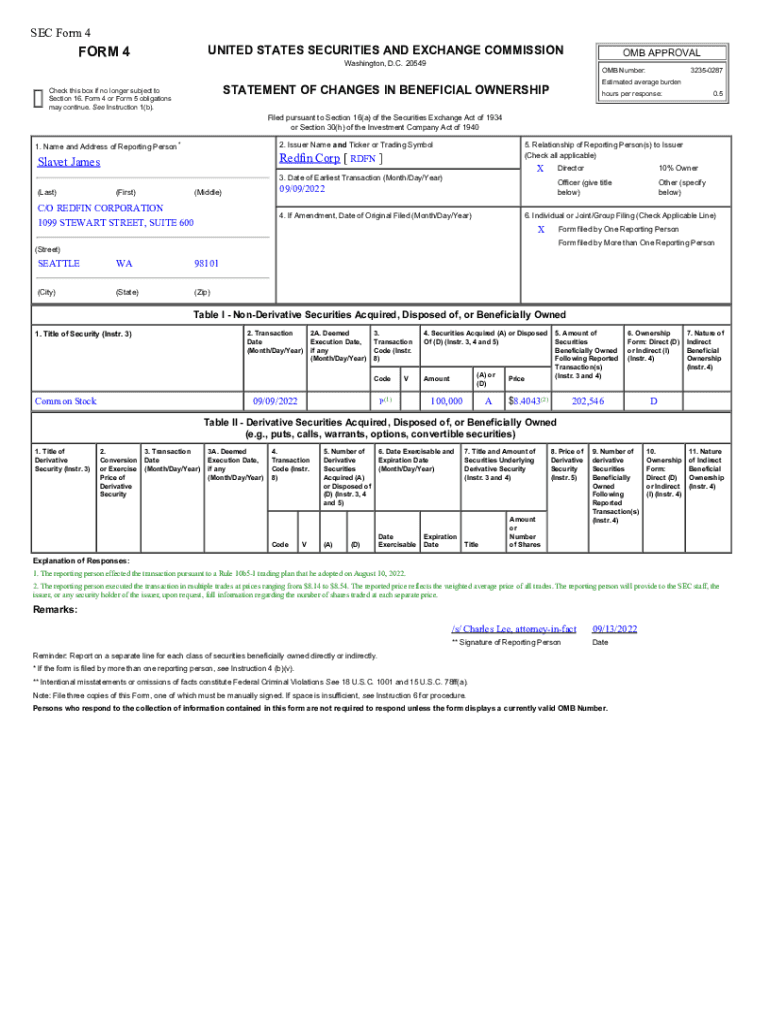 Fillable Online The reporting person executed the transaction in ...