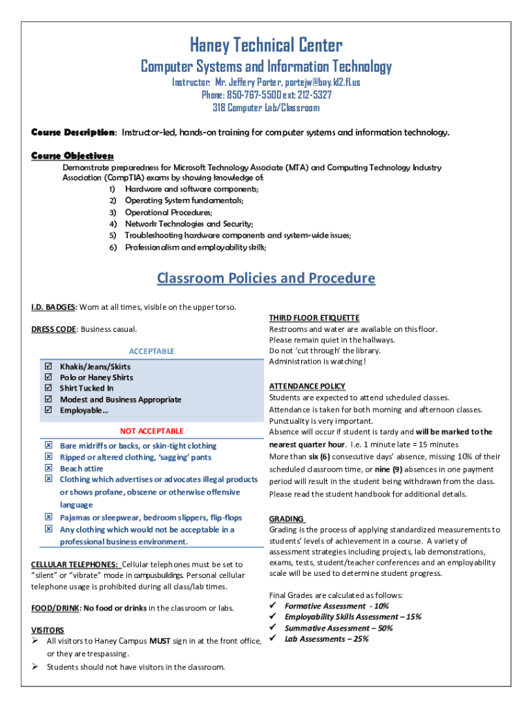 Fillable Online Tom P. Haney Technical College Fax Email Print - pdfFiller