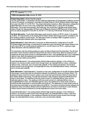 Fillable Online scag ca TCWG PM Hot Spot Form RIV131202. TCWG PM Hot ...