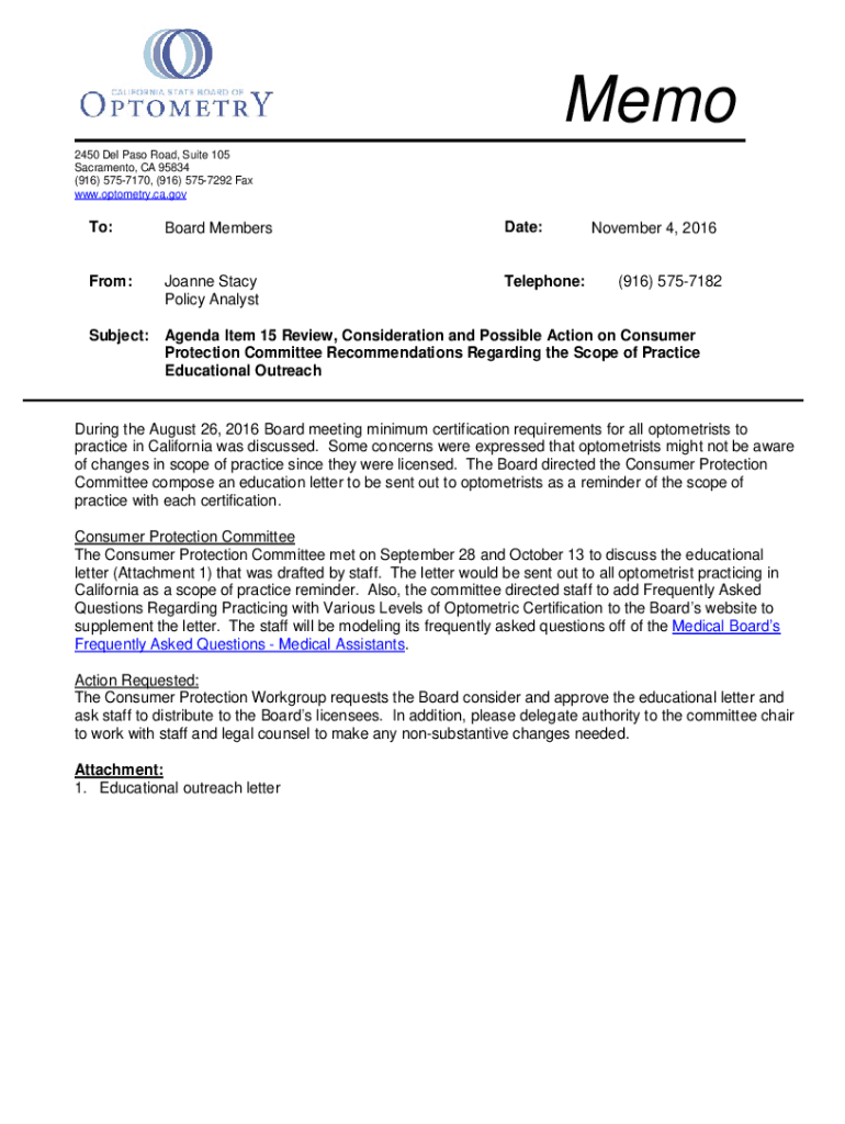Fillable Online optometry ca Optometry Notification - Fill Online, Printable, Fillable, Blank ...