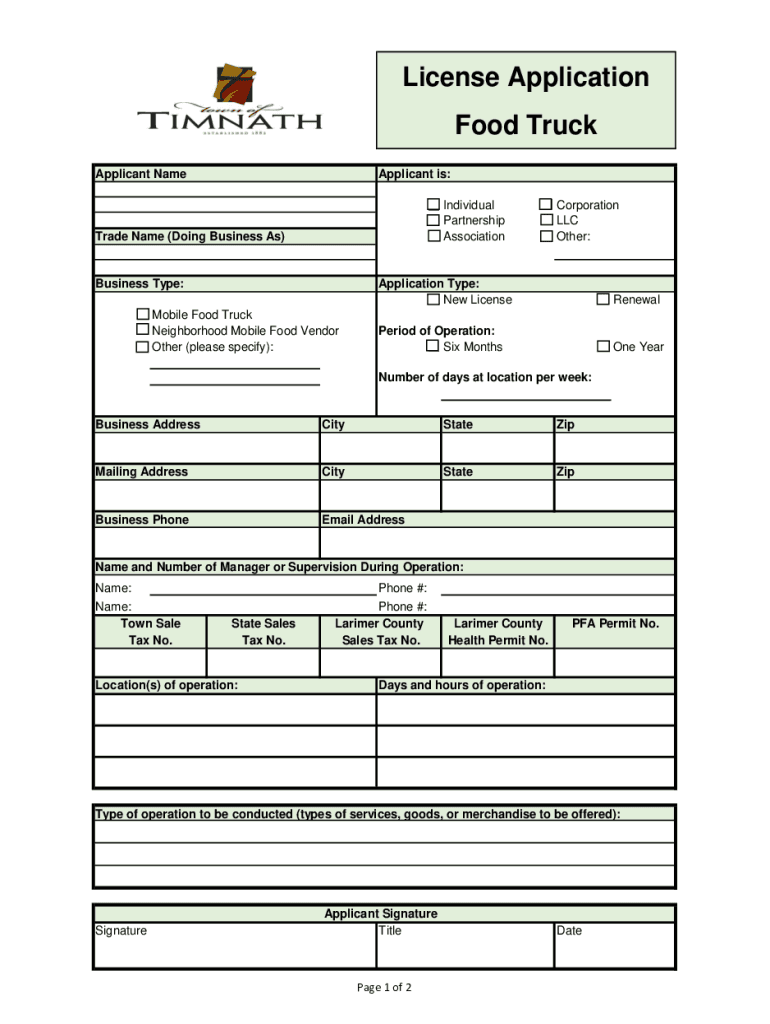Fillable Online Food Trucks on Private Property and the Public Right-of-Way Fax Email Print ...