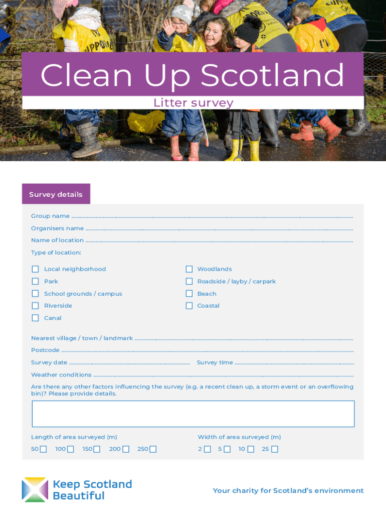 Fillable Online Some of the best litter prevention campaigns from ...