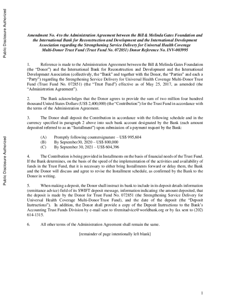 Fillable Online documents banquemondiale 15 CFR Part 4 -- Disclosure of ...