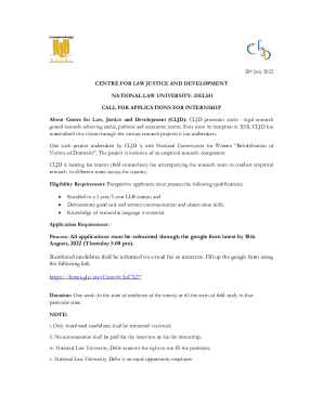 Fillable Online All applications must be submitted through the google ...