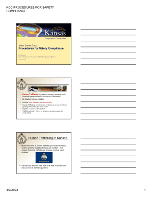 Fillable Online kcc ks Get Kcc Procedures For Safety Compliance Form ...