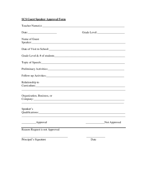 Fillable Online Guest Speaker Agreement (DOC) - Student Organizations ...
