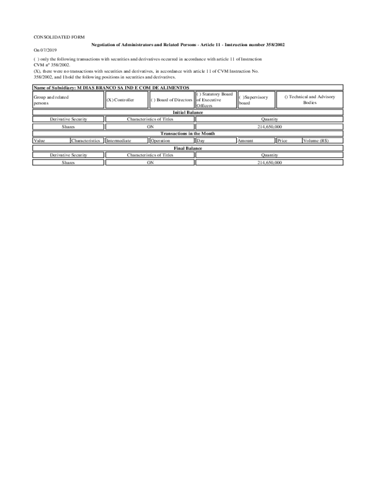 Fillable Online consolidated form Fax Email Print - pdfFiller