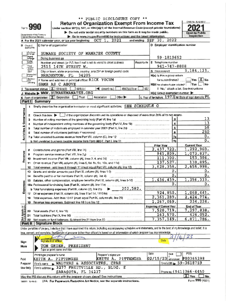 Fillable Online 990 Forms & Financials Fax Email Print - pdfFiller