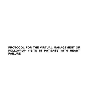 Fillable Online Virtual follow-up and care for patients with cardiac ...
