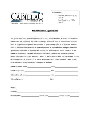Fillable Online Forms: Informal Metal Detecting Permission Agreement ...