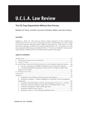 Fillable Online The ICE Trap: Deportation Without Due Process Fax Email ...