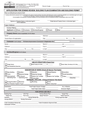 Fillable Online PA Uniform Construction Code (UCC) Fax Email Print ...