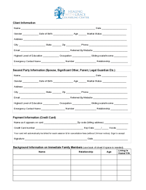 Fillable Online pATIENT GASTROENTEROLOGY HISTORY FORM Fax Email Print ...