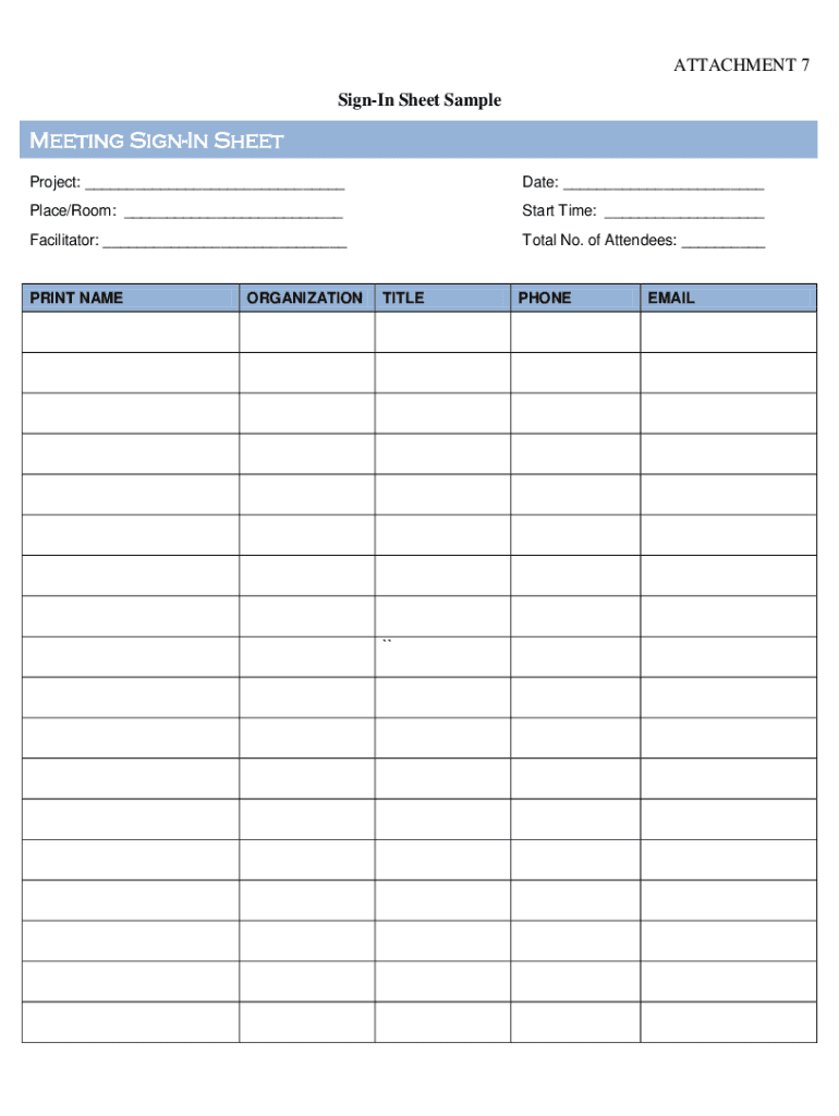 Fillable Online Print a list of attendees from a meeting request Fax ...