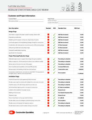 Industrial Modular Stair System