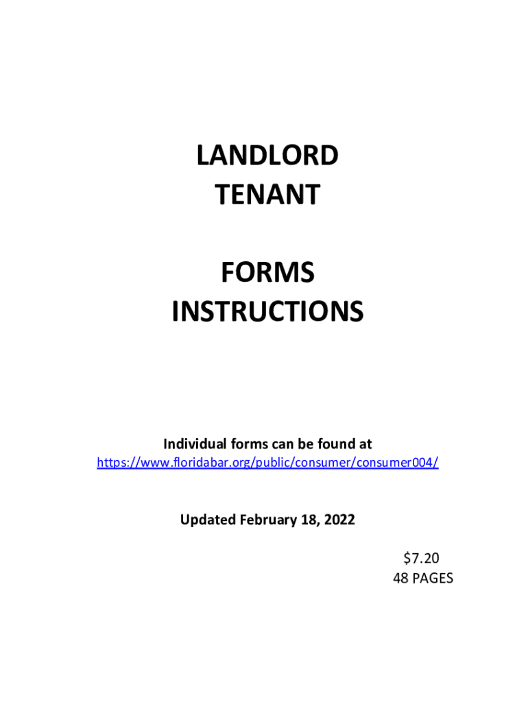 Fillable Online Landlord Tenant Forms Fax Email Print - pdfFiller