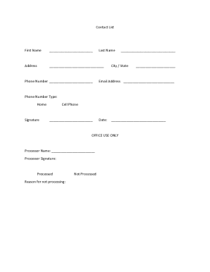 Fillable Online Printing the list of unique first name last name phone ...