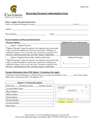 Fillable Online Pre-Authorized Payment Option Information Fax Email ...
