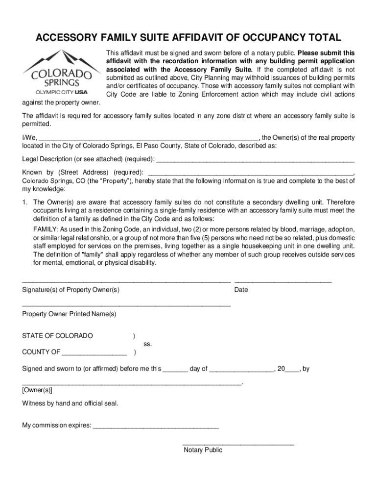 Fillable Online How owner-occupancy regulations are contributing to the ...