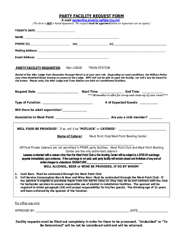 Fillable Online Army lease agreement Fax Email Print - pdfFiller