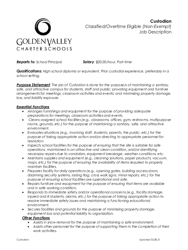 Fillable Online Supv, Custodial Services - HR App Server - Emory ...