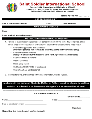 Fillable Online Ews reservation form pdf Fax Email Print - pdfFiller