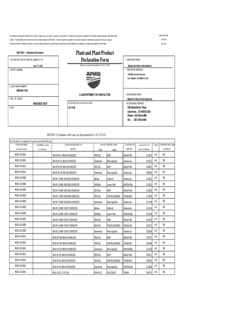 Fillable Online Section 3: Lacey Act Amendment (16 U Fax Email Print ...
