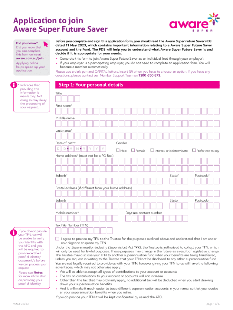 Fillable Online Future Saver PDS Fax Email Print - pdfFiller