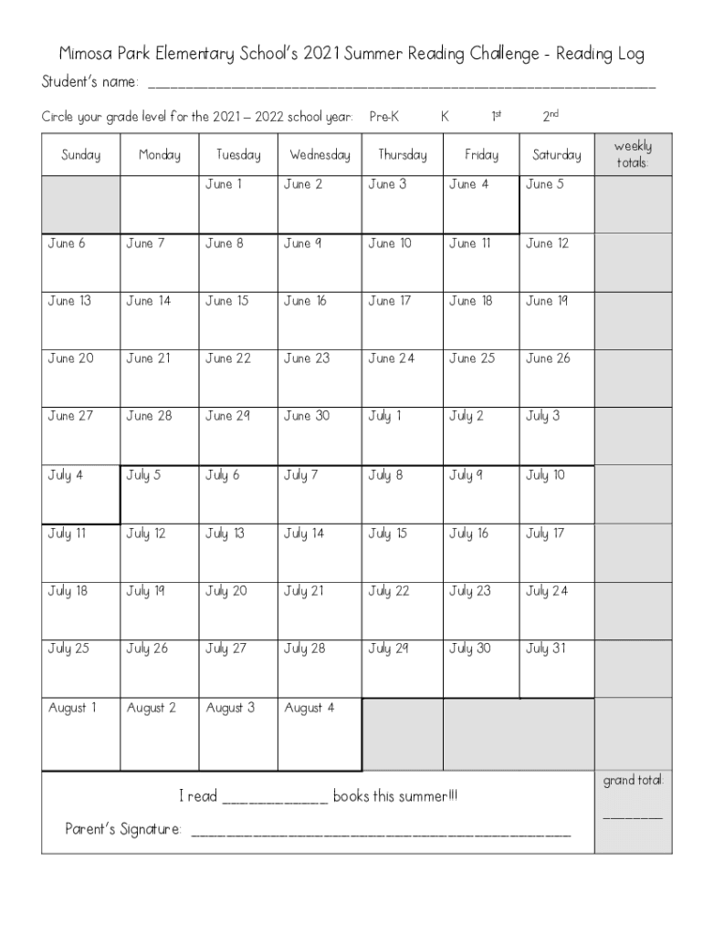 Fillable Online Susan Jordan Summer Reading Challenge Fax Email Print ...