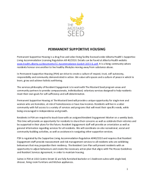 Fillable Online Permanent Supportive Housing as an Evidence-Based ...