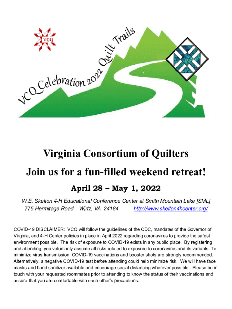 Fillable Online Virginia Consortium of Quilters Join us for a fun ...