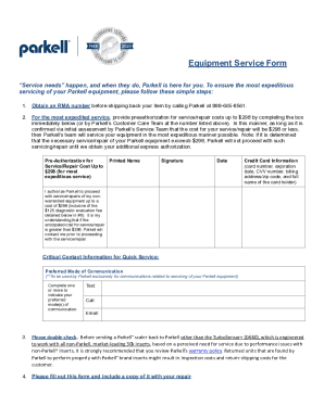 Fillable Online Repair Service Form Fax Email Print - pdfFiller
