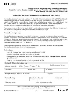 Fillable Online ISP-2502.pdf - Service Canada Forms Fax Email Print ...
