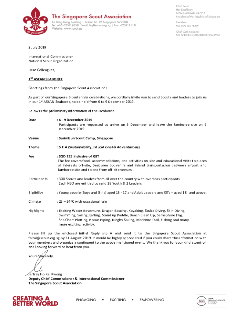 Fillable Online Valedictory and Congratulatory Letters from President ...