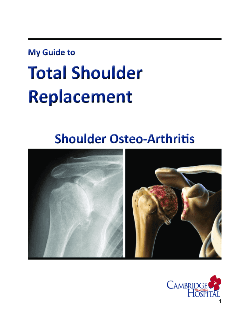 Fillable Online Your complete guide to shoulder replacement Fax Email ...