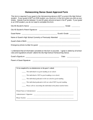 Fillable Online schoolwires henry k12 ga Guest Permission Form for ...