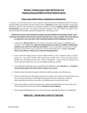 Fillable Online 20 CFR Part 10 -- Claims for Compensation Under the ...