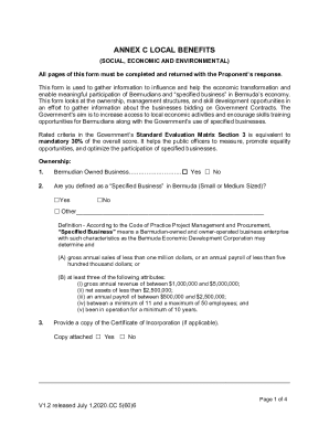 Fillable Online Local Benefits Form Fax Email Print - pdfFiller