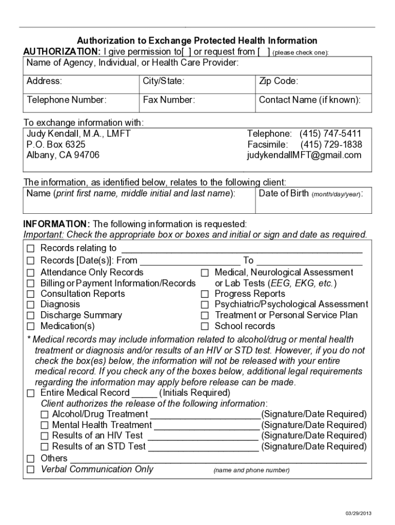 Fillable Online to use and disclose PHI for research Fax Email Print - pdfFiller