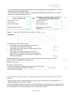Pre-contractual disclosure statement to the buyer Doc Template | pdfFiller