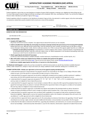 Fillable Online Academic Record Appeal Request Form Fax Email Print ...