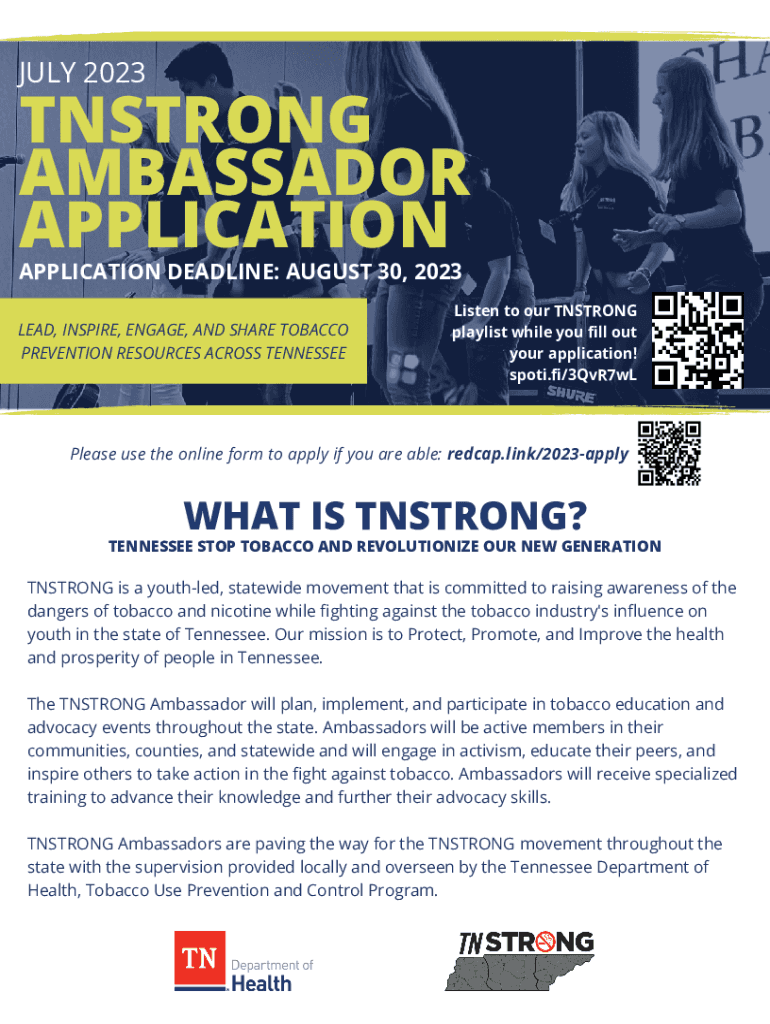 Fillable Online AMBASSADOR Fax Email Print - pdfFiller